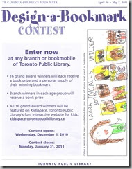 Public Library Bookmark Contest